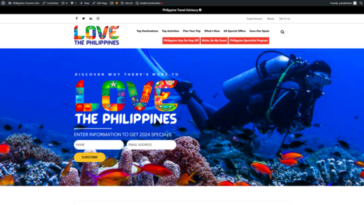 Venue for Love the Philippines Brand Activation | Philippines Tourism USA